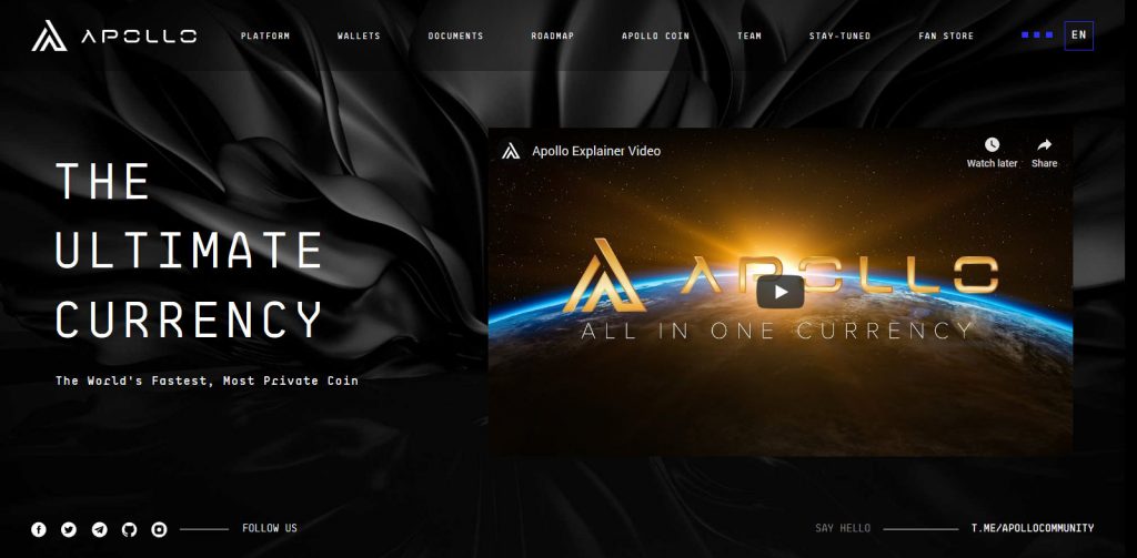 Apollo Currency (APL) Review & Analysis - Apollo Coin Review