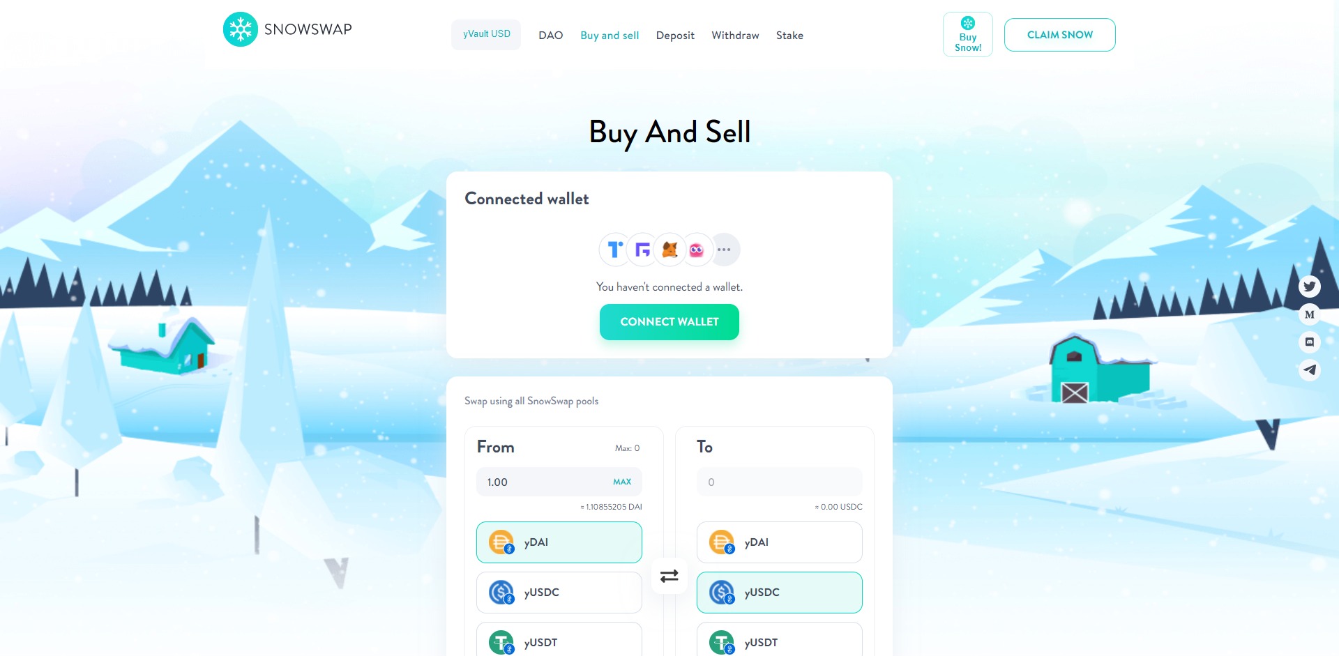 How To Buy Snowswap (SNOW) Token – 4 Steps – Buy SNOW Token