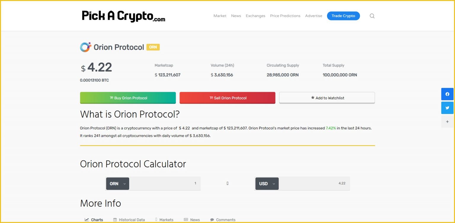 Orion Protocol (ORN) Price Prediction 2023, 2024 + | Will ORN Hit $20?