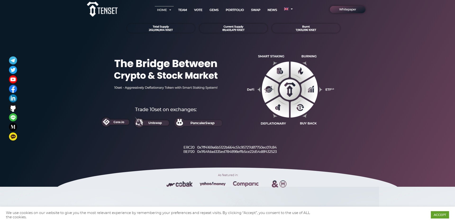 Top 5 Tenset (10SET) Wallets – Where To Store 10SET Coin